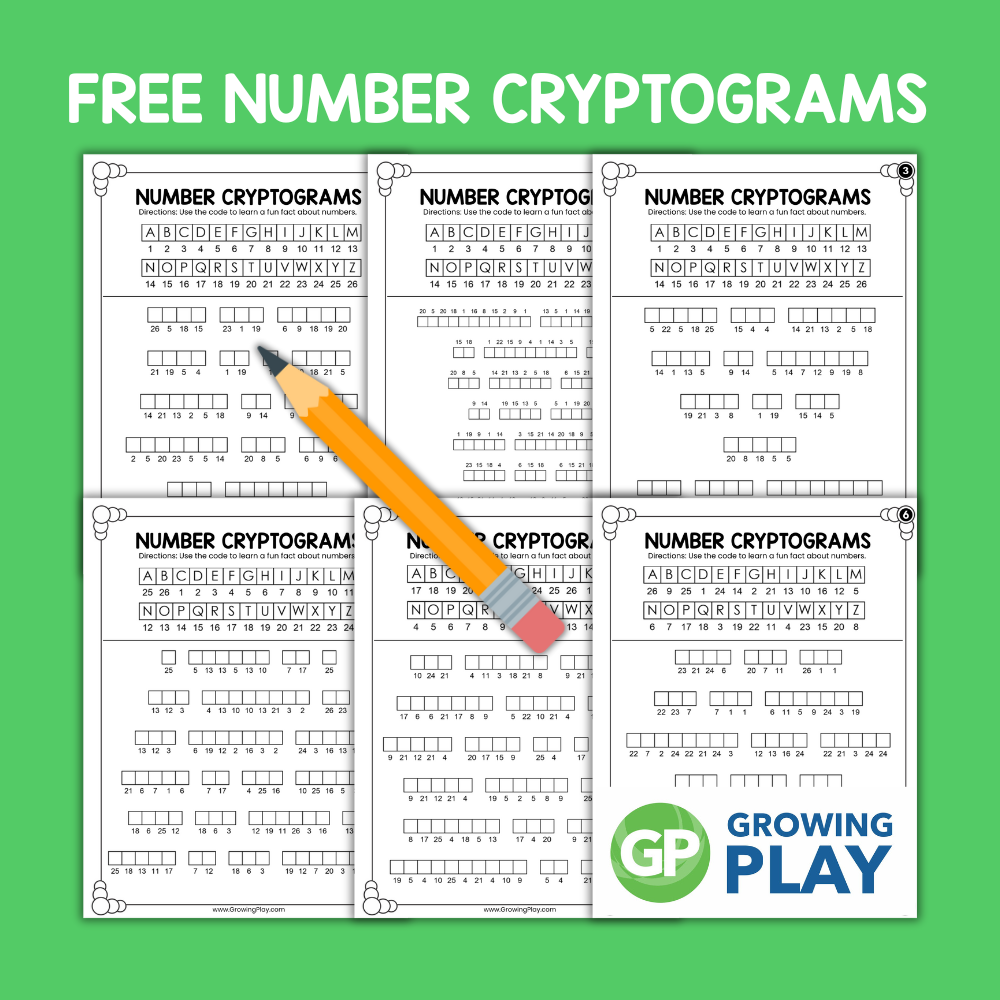 Free Printable Puzzles for Kids - Growing Play